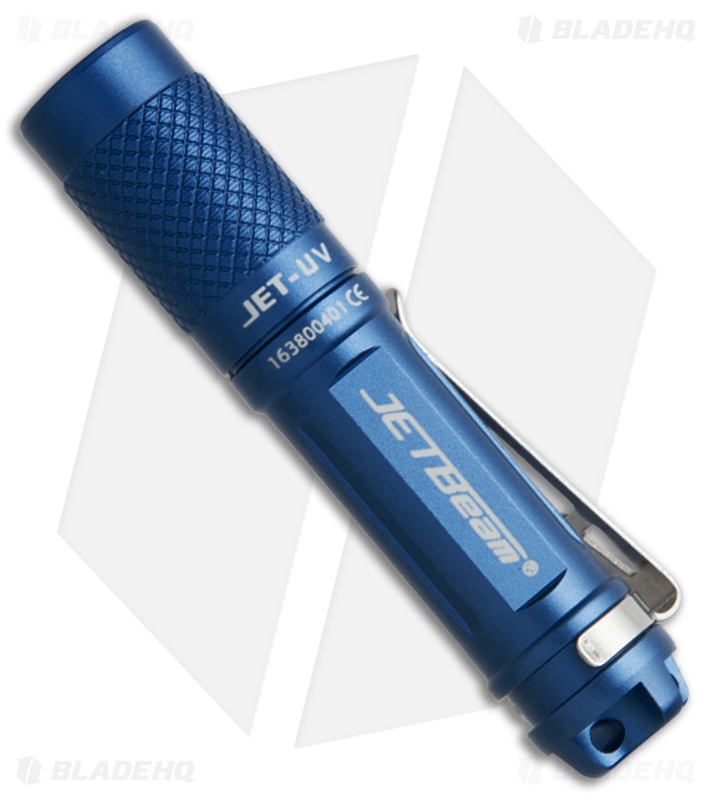JETBeam JET-UV Ultraviolet Flashlight Blue 3535-UV-365nm LED - Blade HQ