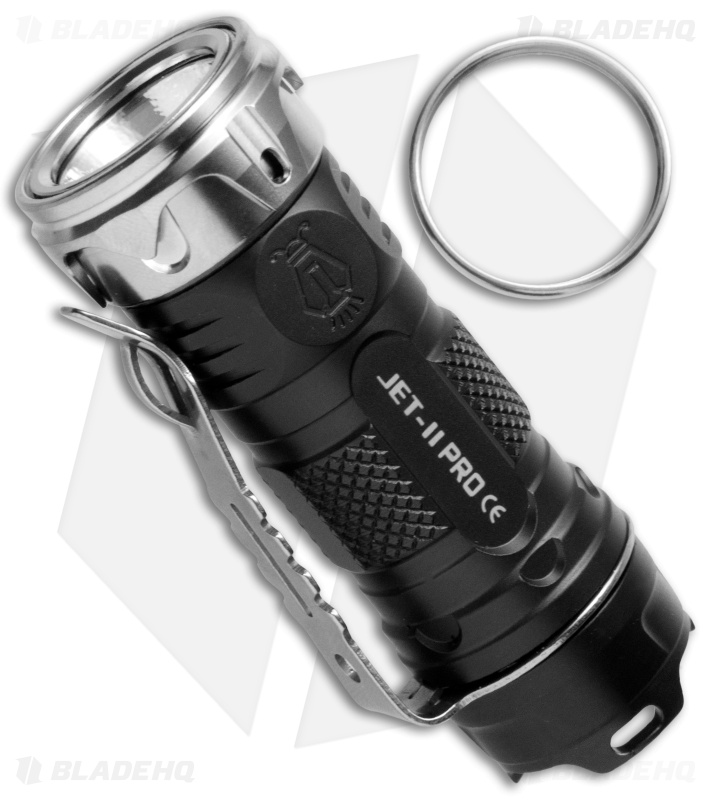 JETBeam Jet-II Pro Flashlight Two-Tone Ti Cree XP-L HI LED (510 Lumens ...