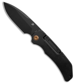 Kansept Hazard Bali Lock Knife | Black Stonewash | Black SW