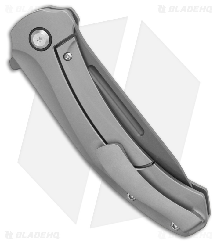 Kansept Knives Hira Knife Bead Blast Ti Gray/Bead Blast