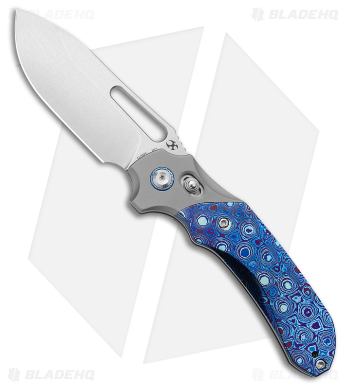 Kansept Knives Quasar Knife SW Titanium Stonewash