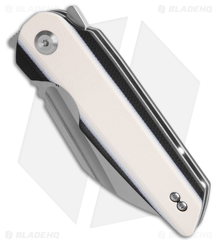 Kansept Knives Rafe L Knife Black/White G-10 Satin