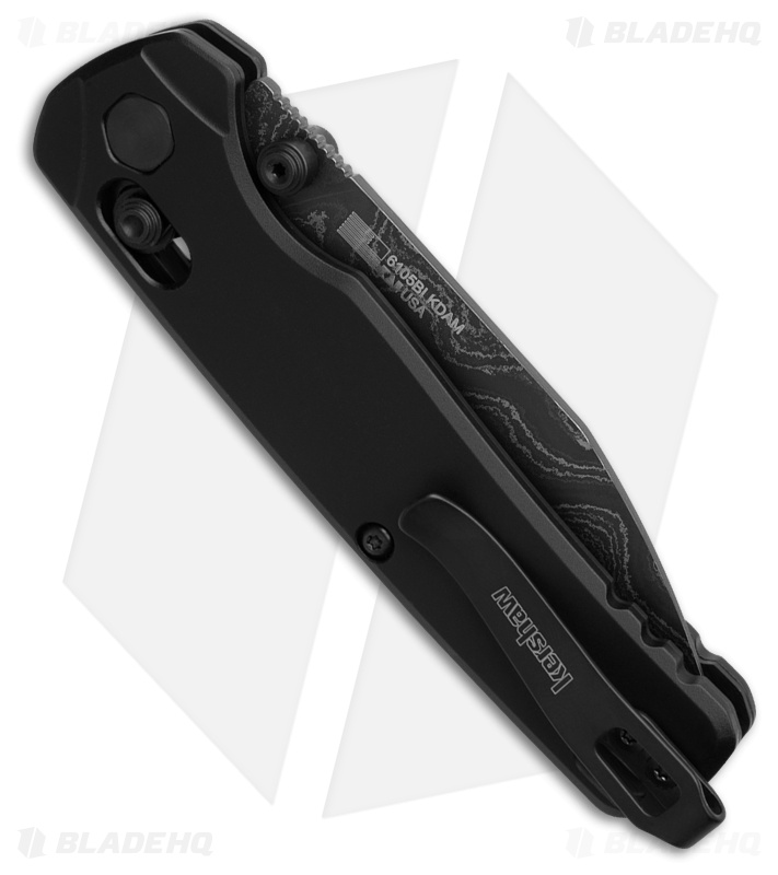 Kershaw Bel Air DuraLock Knife Black Al l Damascus