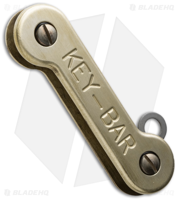 KEY-BAR Brass Premium Pocket Key Holder/Organizer - Blade HQ
