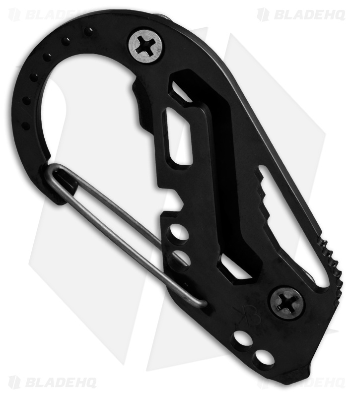 KeyBiner Black Aluminum Key Organizer Pocket Tool - Blade HQ
