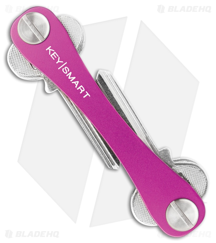 KeySmart Extended Purple Key Holder Keychain (Aluminum) - Blade HQ