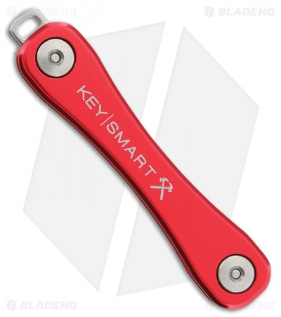KeySmart Rugged Key Holder Keychain (Red) - Blade HQ