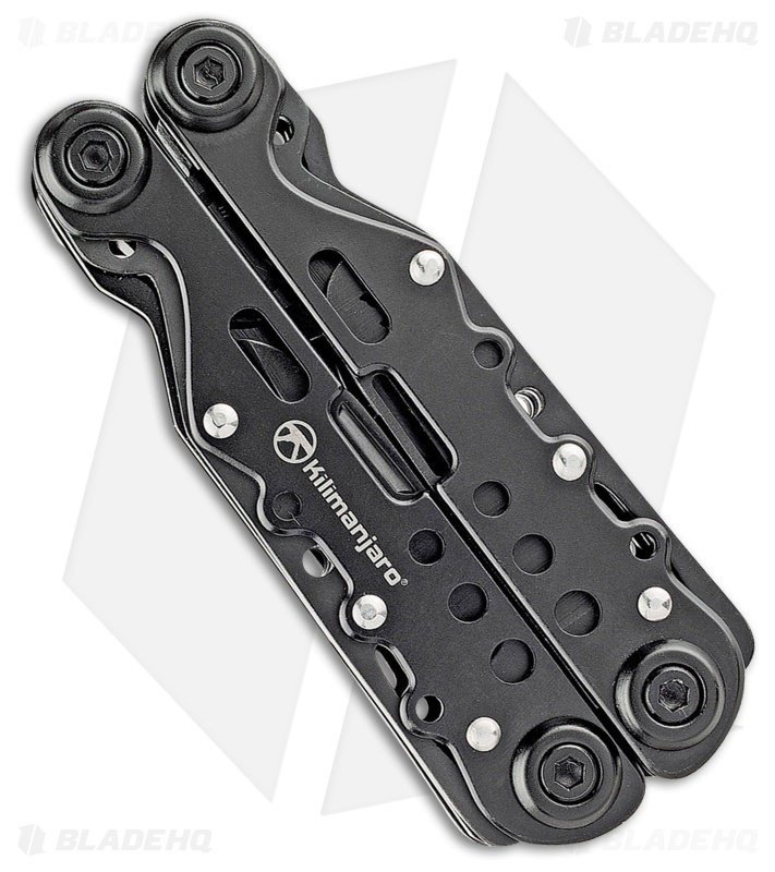 Kilimanjaro Ballast 14-1 Multi-Tool Black Aluminum (910053) - Blade HQ