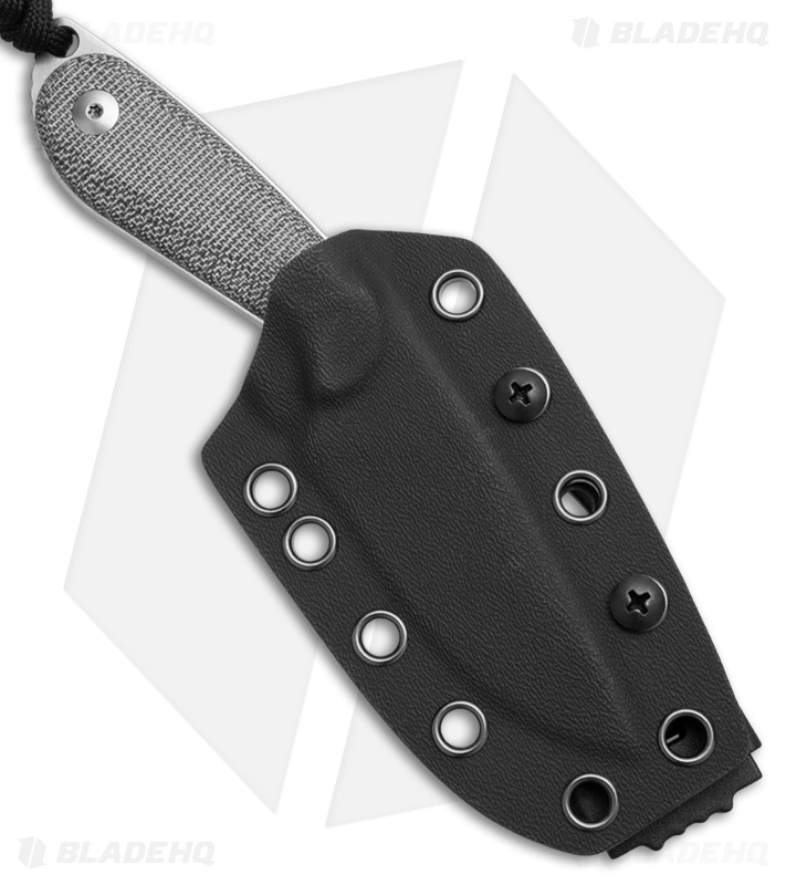 Kizer Buddy Fixed Blade Micarta Drop Point Satin 14C28N