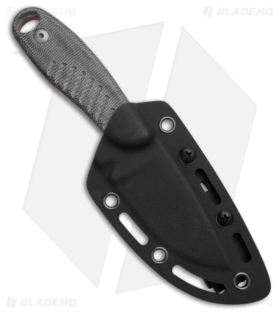 Kizer Hare Knife Black Micarta + Orange G-10 Satin/SW 1077A2