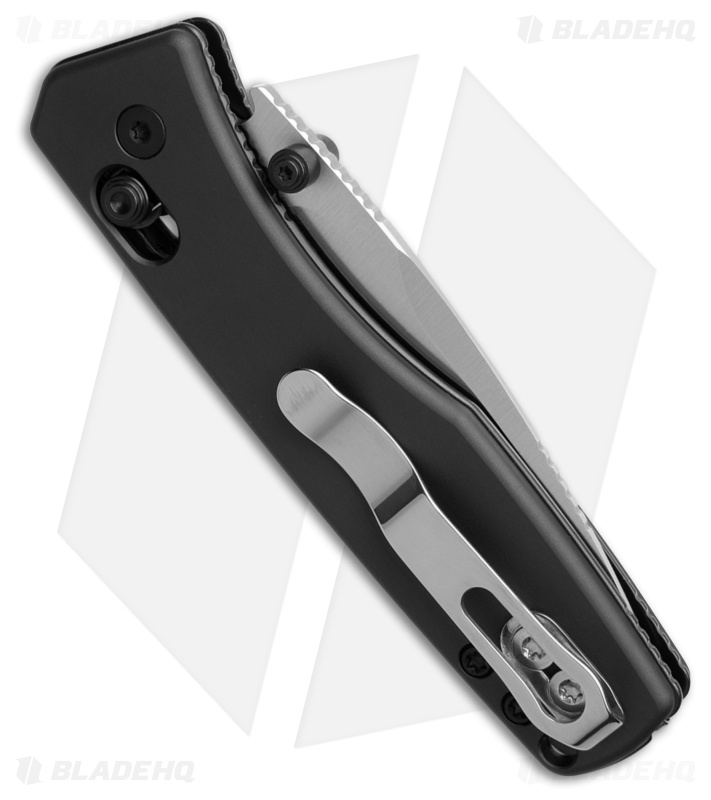 Kizer Aegis Clutch Lock Gray Al Drop Point Satin AEB-L