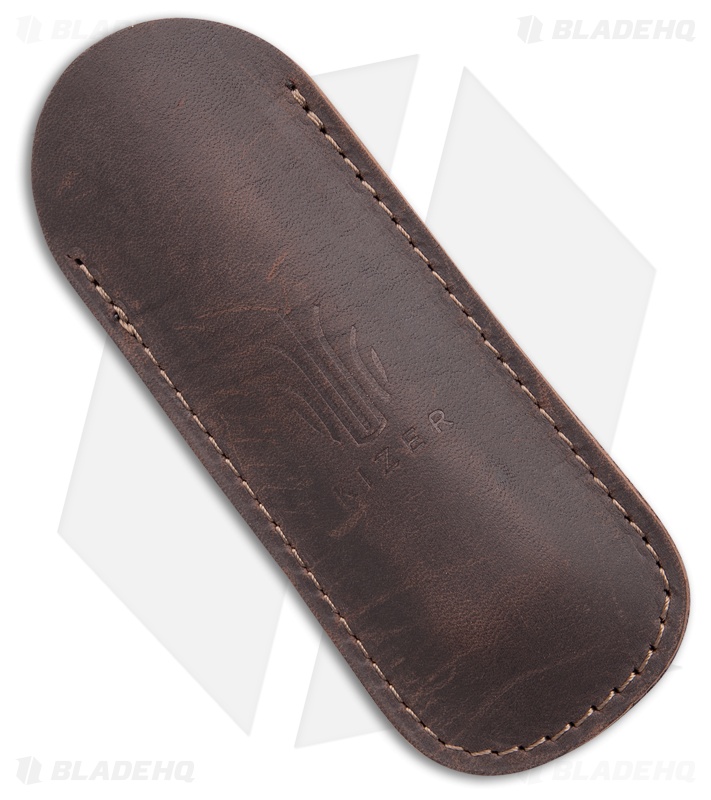 Kizer Little Grand Titanium/Timascus Drop Point Satin M390