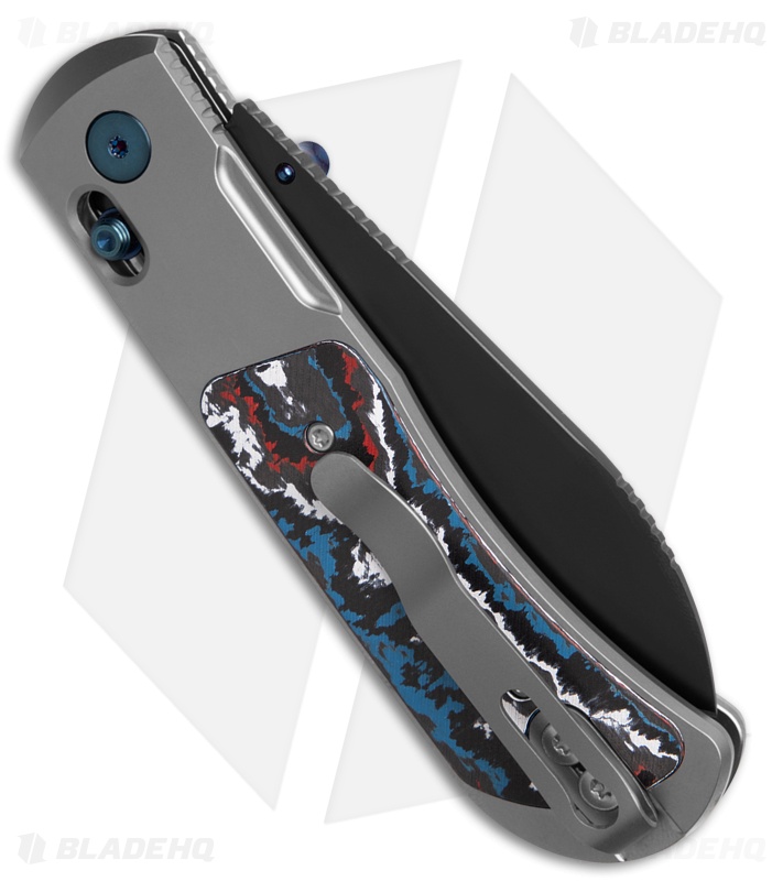 Kizer Tycho Clutch Lock Knife Ti/FatCarbon DLC
