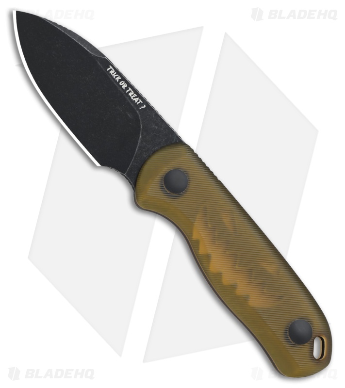 Kizer Drop Bear Drop Point Fixed Blade Knife PEI Halloween
