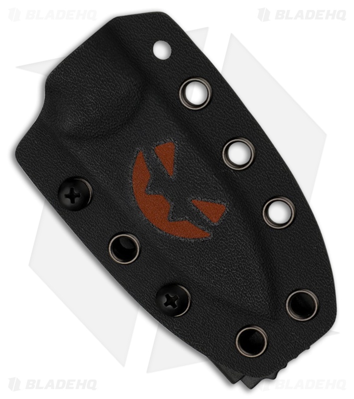 Kizer Drop Bear Fixed Blade Knife Burlap Micarta SW