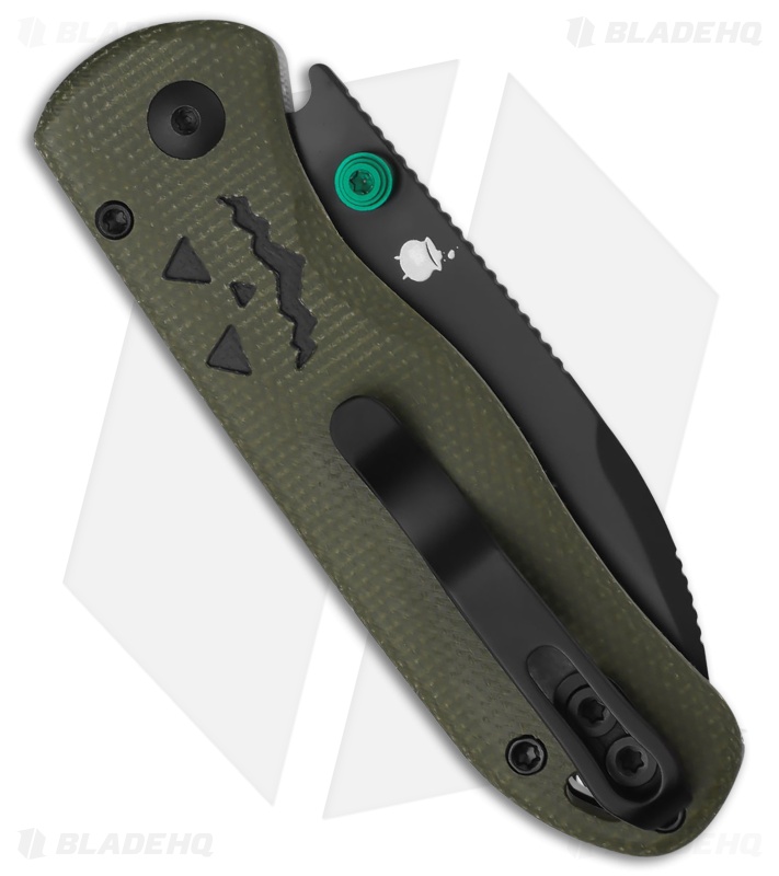 Kizer Azo Drop Bear II Button Lock Knife Halloween