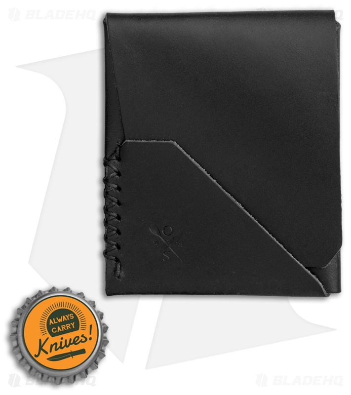 Open Sea Leather Co. | Topsider Wallet | Black - Blade HQ