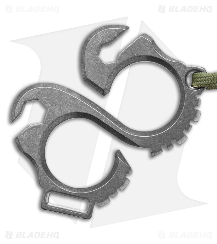 Koch Tools Solo 2.1 EDC Keychain Pocket Tool - Stonewash Titanium ...