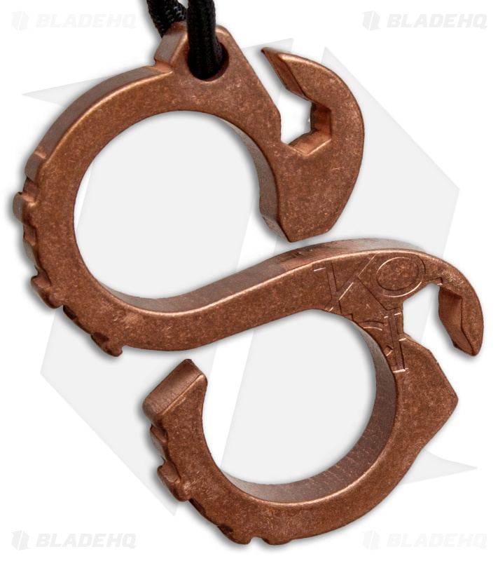 Koch Tools Solo 2.0 EDC Keychain Pocket Tool - Copper - Blade HQ