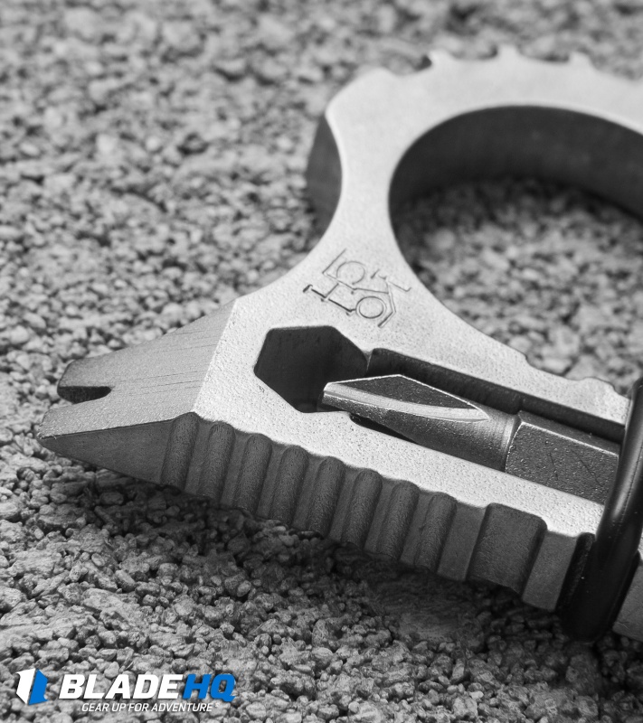 Koch Tools Duo Deuce Keychain Pocket Tool - Stainless Steel - Blade HQ