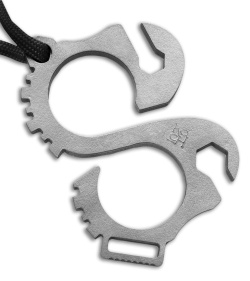 Koch Tools Solo 2.0 EDC Keychain Pocket Tool - Titanium - Blade HQ