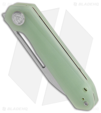 Kubey Royal Knife Jade G-10 Bead Blast | KU321B - Blade HQ