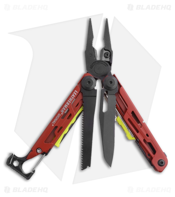 Leatherman Signal Multi-Tool | Red/Black | Blade HQ