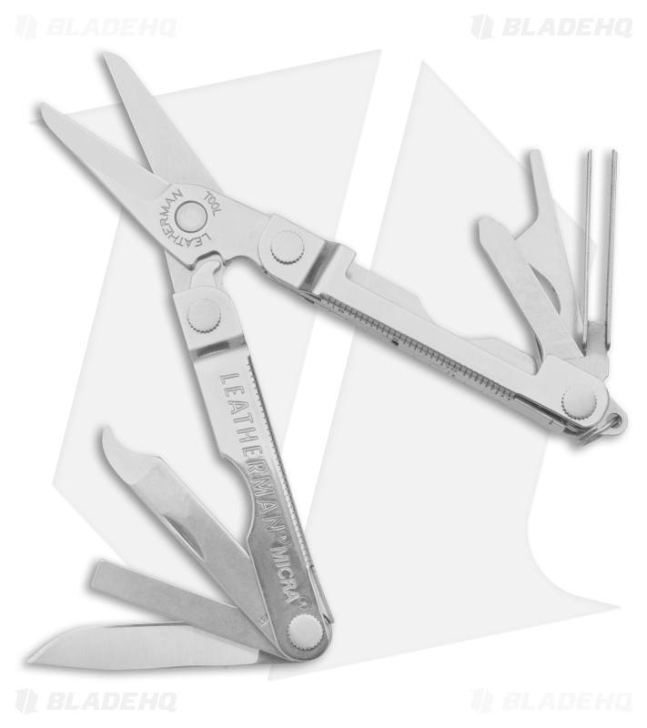 Leatherman Micra - Keychain Multi-Tool | Stainless Steel