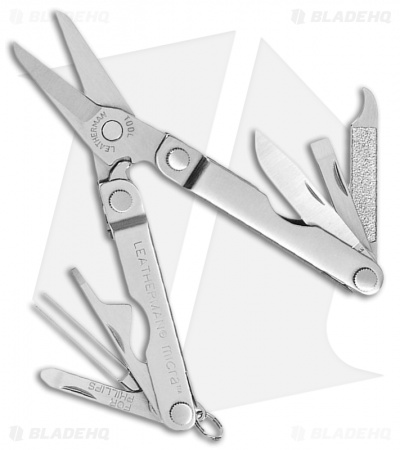 Leatherman Micra Multi Tool w/ 1.6" Knife (10-in-1) Gray - Blade HQ