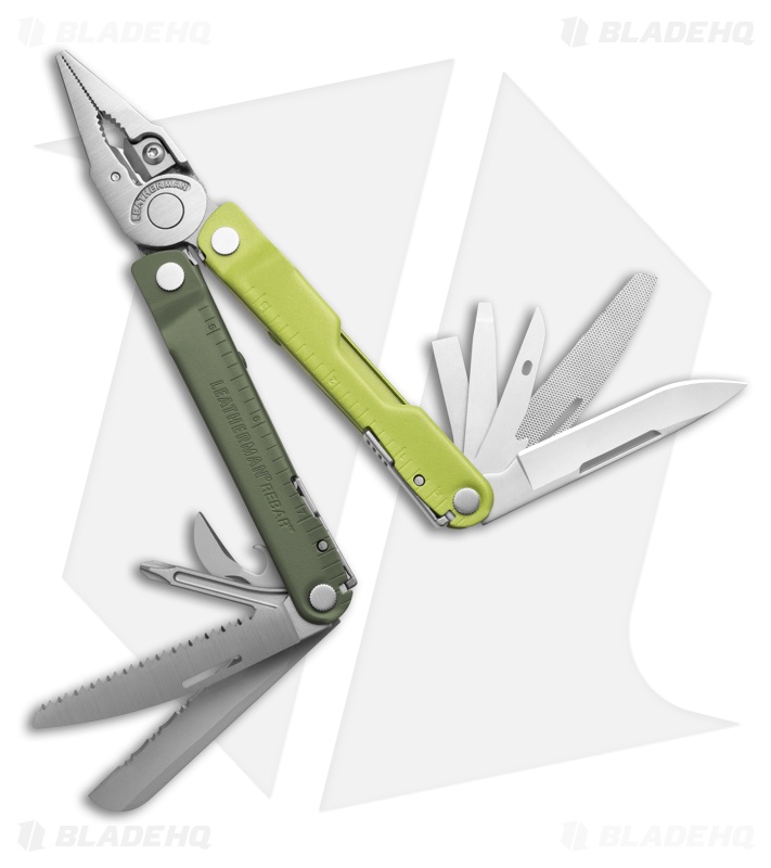 Leatherman Rebar Mossy Slate Multi-Tool 17-in-1