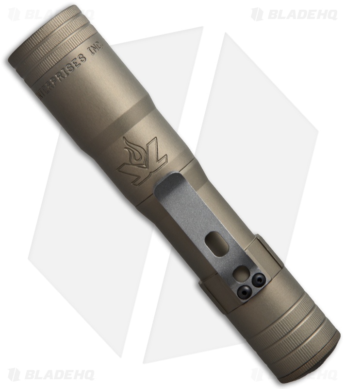 LensLight KO Tan Dual Output Flashlight Smooth Bezel - LLKOT-2S - Blade HQ