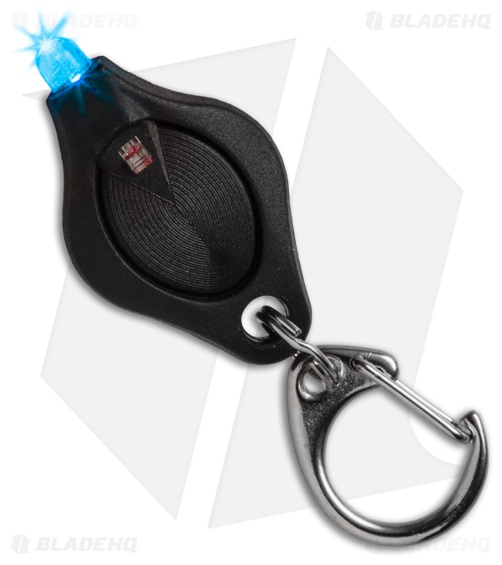 LRI Photon Micro-Light II Blue LED Safety Keychain Flashlight (4.5 ...