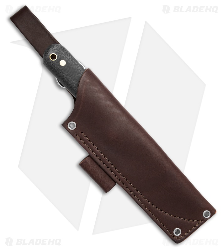 L.T. Wright Gen 5 Fixed Blade Knife Black Micarta (5.25" Satin A2) - Blade HQ