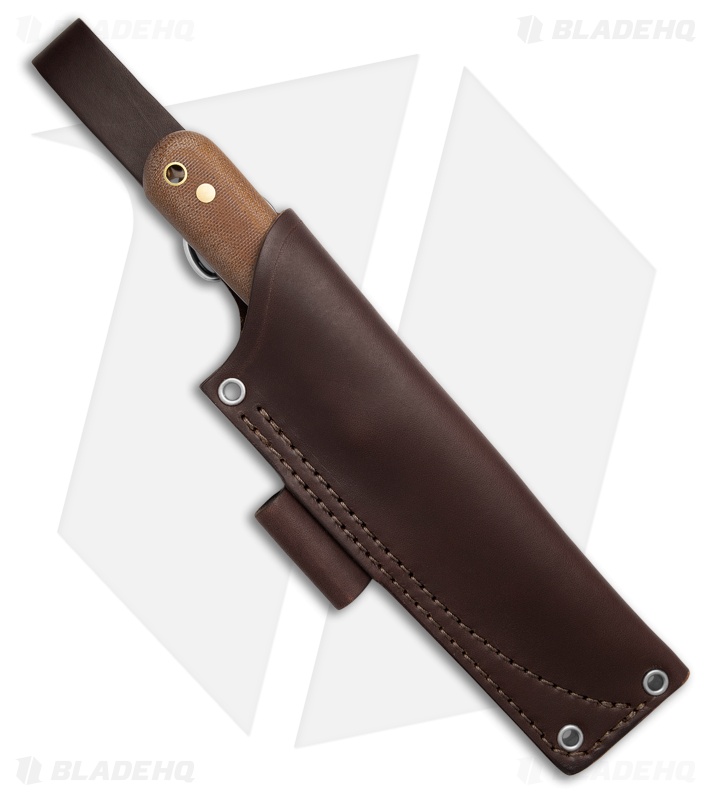 L.T. Wright Gen 5 Fixed Blade Knife Natural Micarta (5.25" Satin A2) - Blade HQ