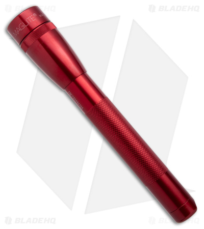 Mag-Lite Mini Maglite 2 AA Cell LED Flashlight Red - Blade HQ