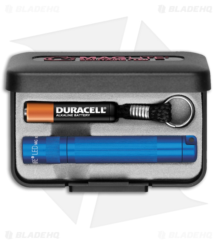 Mag-Lite Solitaire LED Flashlight 1 AAA Cell Blue (47 Lumens) - Blade HQ