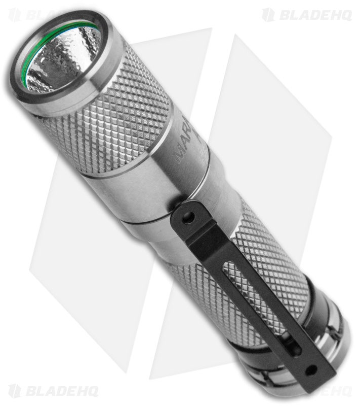 Maratac Black Anodized Aluminum Flashlight Rev 2 Nichia 219C (235 ...