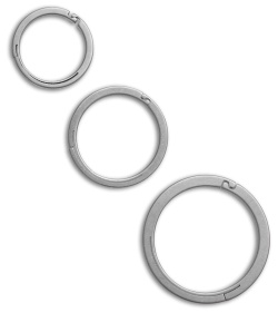 CountyComm Living Titanium Spring Clip (Tri Pack)