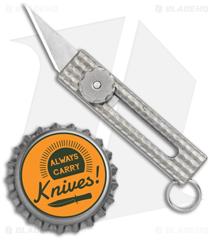 CountyComm Titanium Craft Knife w/ Spare Blades - Blade HQ