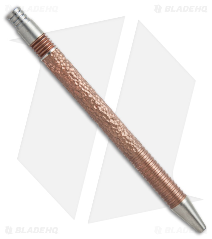 Matthew Martin Tactical 375 Series Textured Copper/Ti Click Pen - Blade HQ