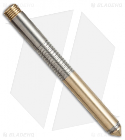 Matthew Martin Tactical 500 Series Brass/Titanium Pen 500TiBB - Blade HQ