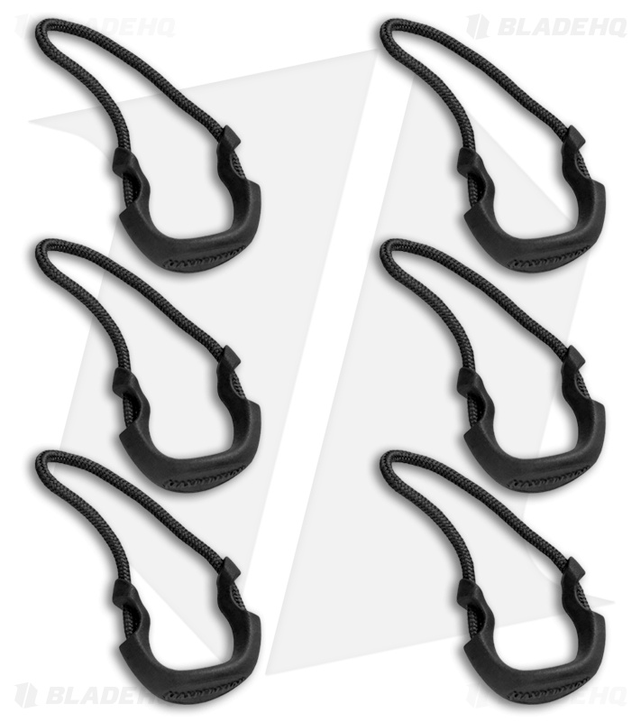 Maxpedition Positive Grip Zipper Pulls Large PZLBLK - Blade HQ