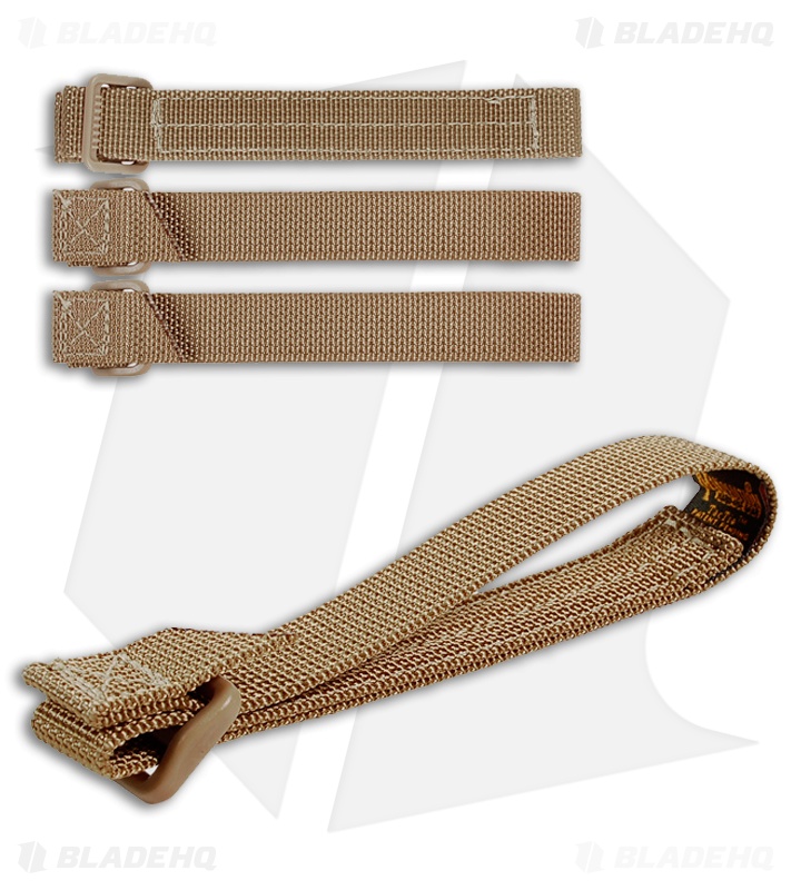 Maxpedition 5" TacTie Strap System Khaki (4) - Blade HQ