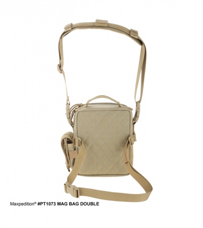 Maxpedition Mag Bag Double Active Shooter Response Black PT1073B - Blade HQ
