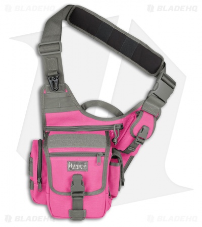 Maxpedition Fatboy Versipack Pink/Foliage Shoulder Sling Pack Bag ...