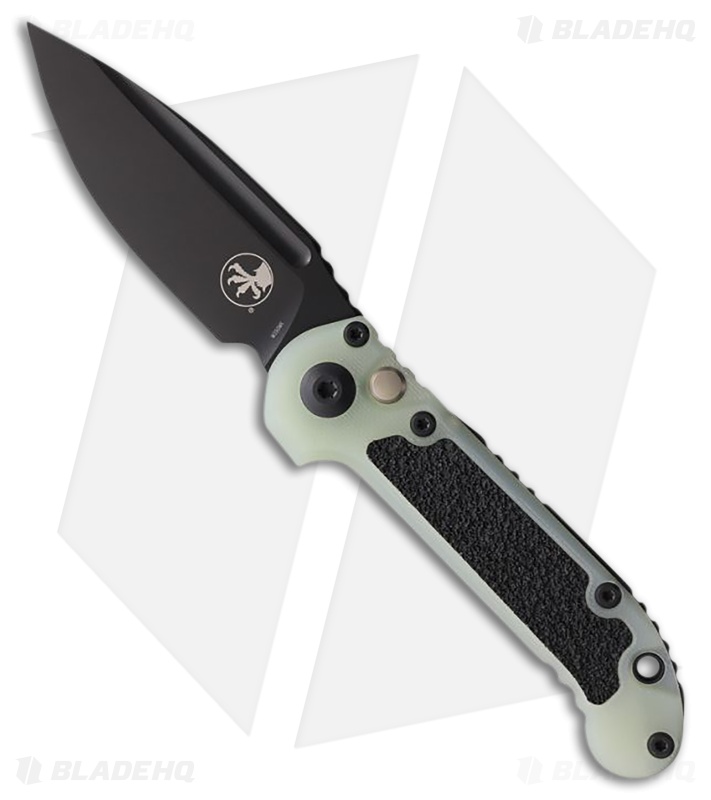 Microtech LUDT Gen III S/E Auto Knife | Jade G-10 | Black