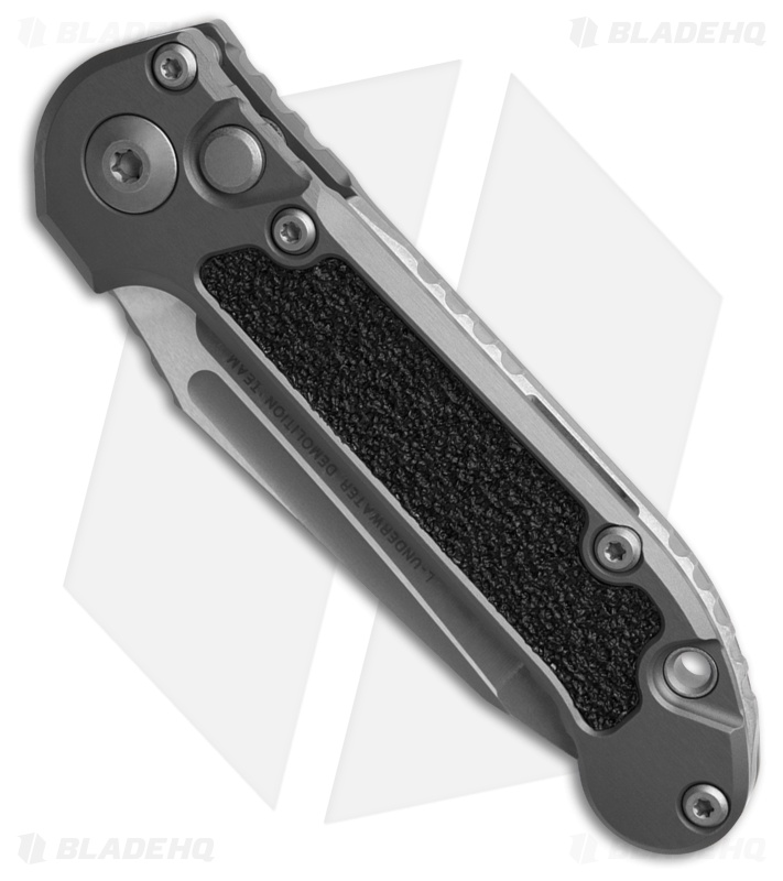 Microtech LUDT Auto Natural Clear Al T/E Apoc Serr