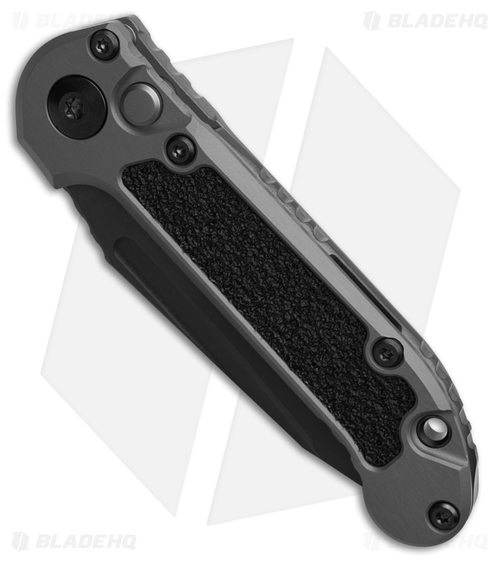 Microtech LUDT Gen III T/E Automatic Knife Natural Clear