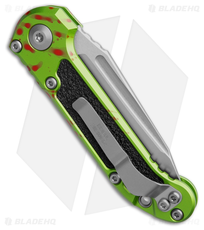 Microtech LUDT Gen III T/E Auto Knife | Zombie Aluminum SW