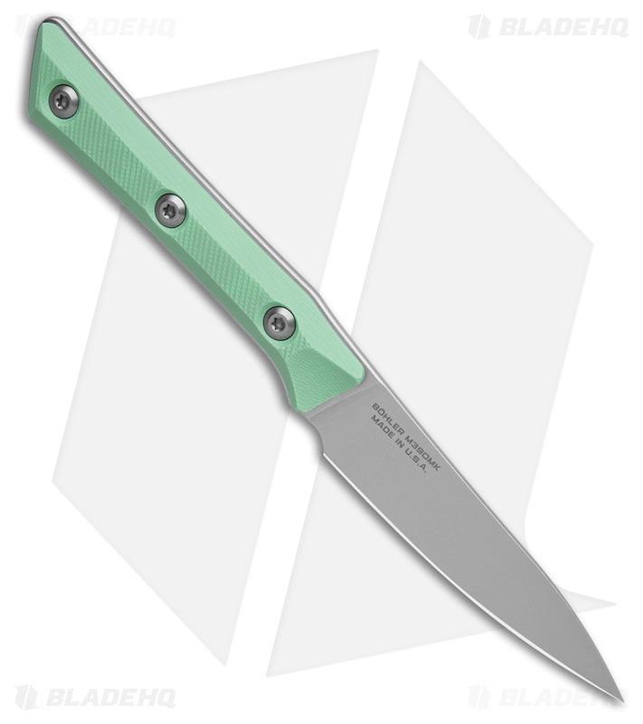 Microtech Paring Kitchen Knife | Caribbean Blue G-10